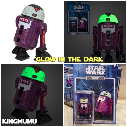 Disney Star Wars Droid Factory Halloween R7-FNG Vampire Figure Glow In ...