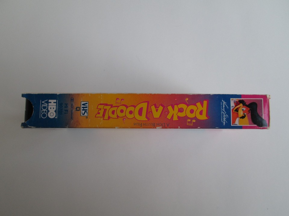 Rock-A-Doodle (VHS, 1999) Rare (NTSC) Glen Campbell, Christopher ...