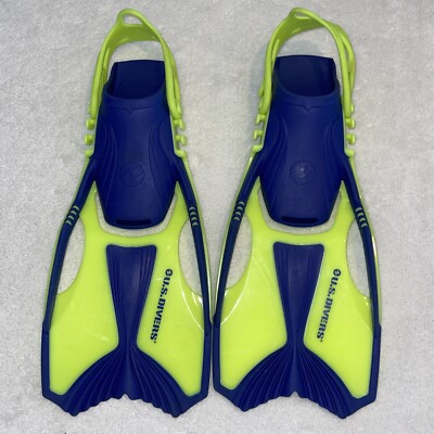 U S Diver's Proflex Jr. Open Heel Fins Size Small (9-13) | eBay