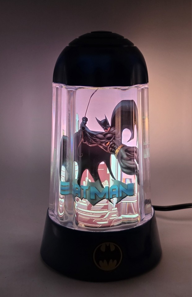 Vintage Batman Motion Light 2003 Rabbit Tanaka Night Light Table Lamp ...