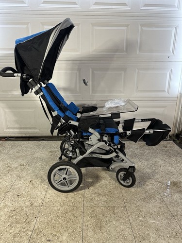 Leggero Reach 14 Folding Wheelchair Stroller tilt Recline Convaid ...