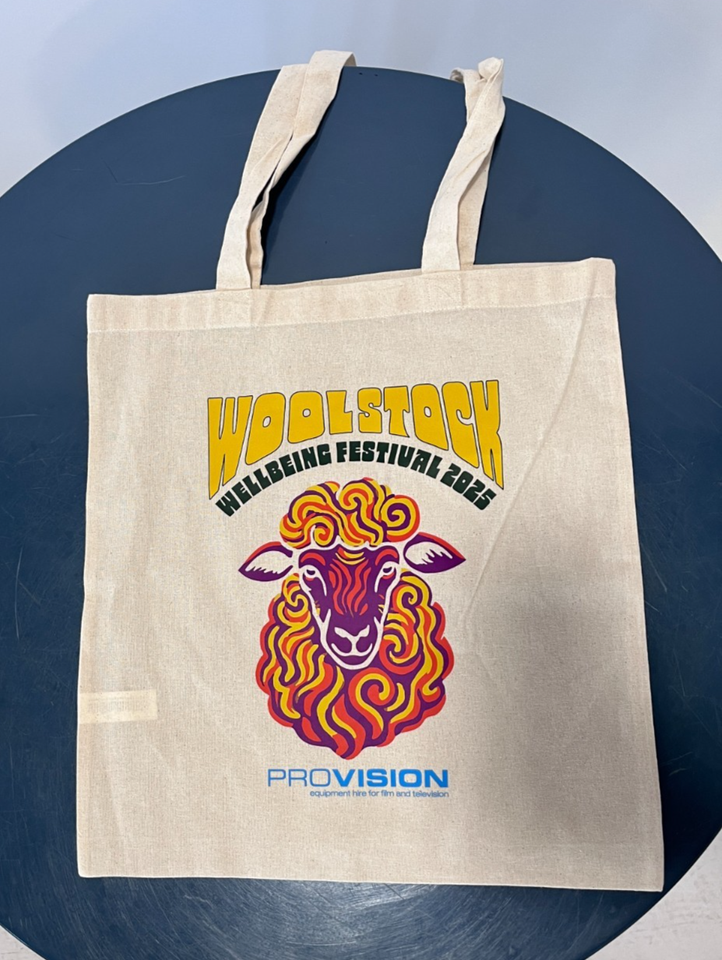 EMMERDALE: Woolstock Wellbeing Festival tote bag - preloved by ITV | eBay