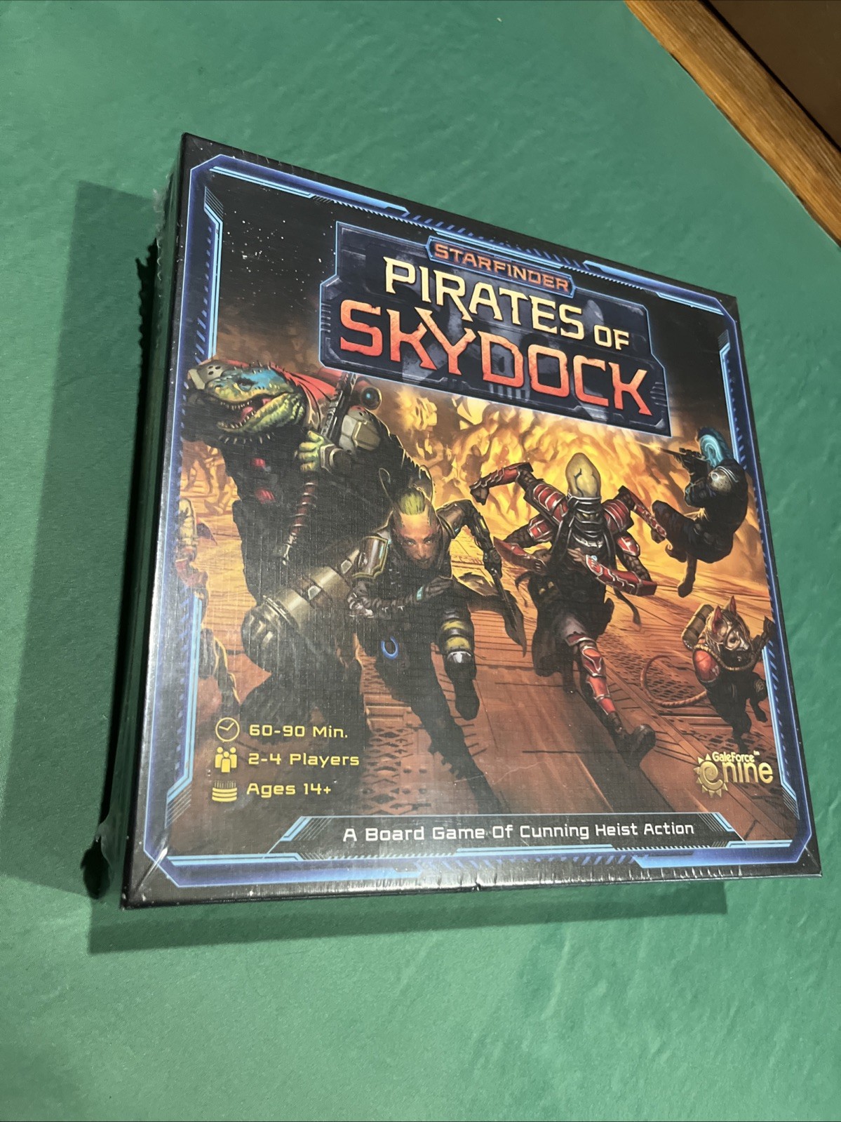 Starfinder Pirates of SkyDock Board Game Cunning Heist Action Gale ...