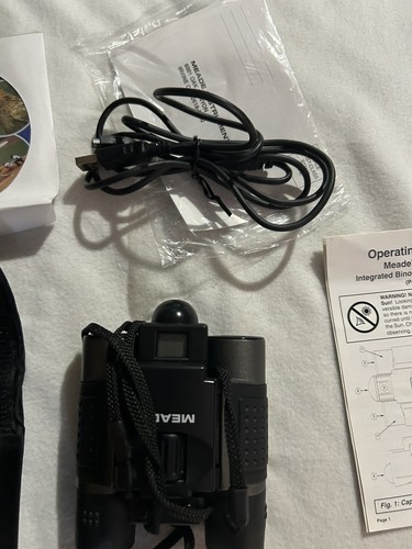 Meade Capture View 8x22 Integrated Binoculars & Digital Camera | eBay