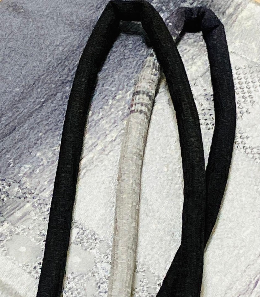 Japanese Kimono Obiage Obijime Set Gray Silk Used | eBay