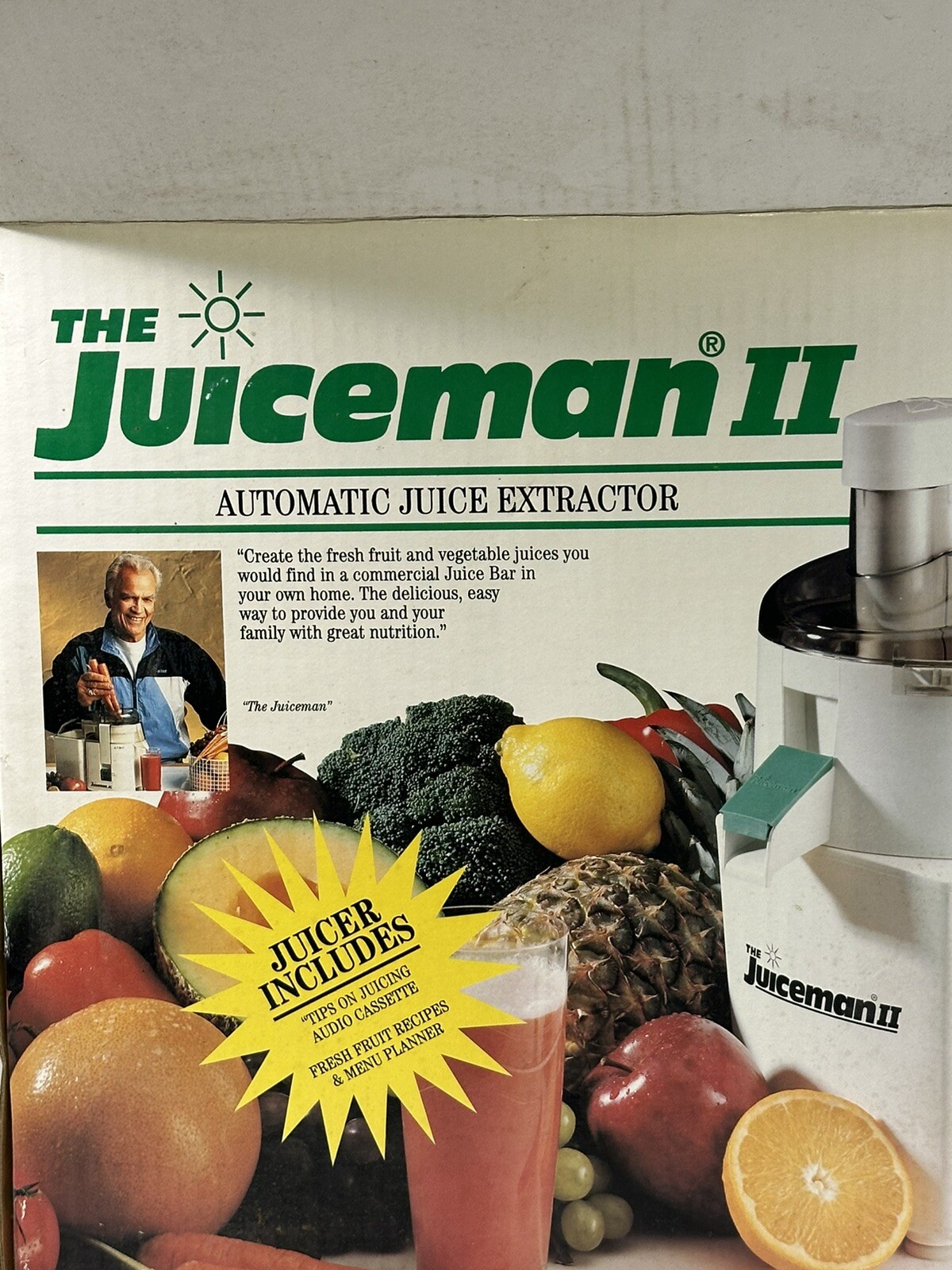 Juiceman The Classic Professional Juicer - White for sale online | eBay