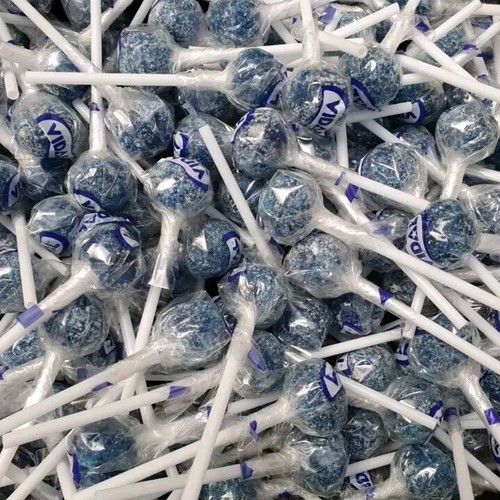 Vidal Lollipops Sour Blue Raspberry Pack of 150. TIKTOK VIRAL VIDAL ...
