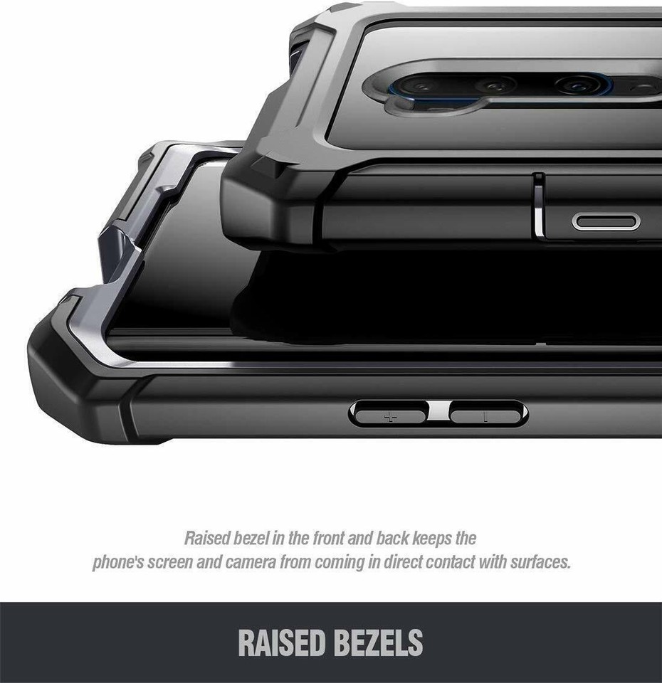 For OnePlus 7T Pro / 7 Pro / 7T Case Clear Back Shockproof Cover 360 ...