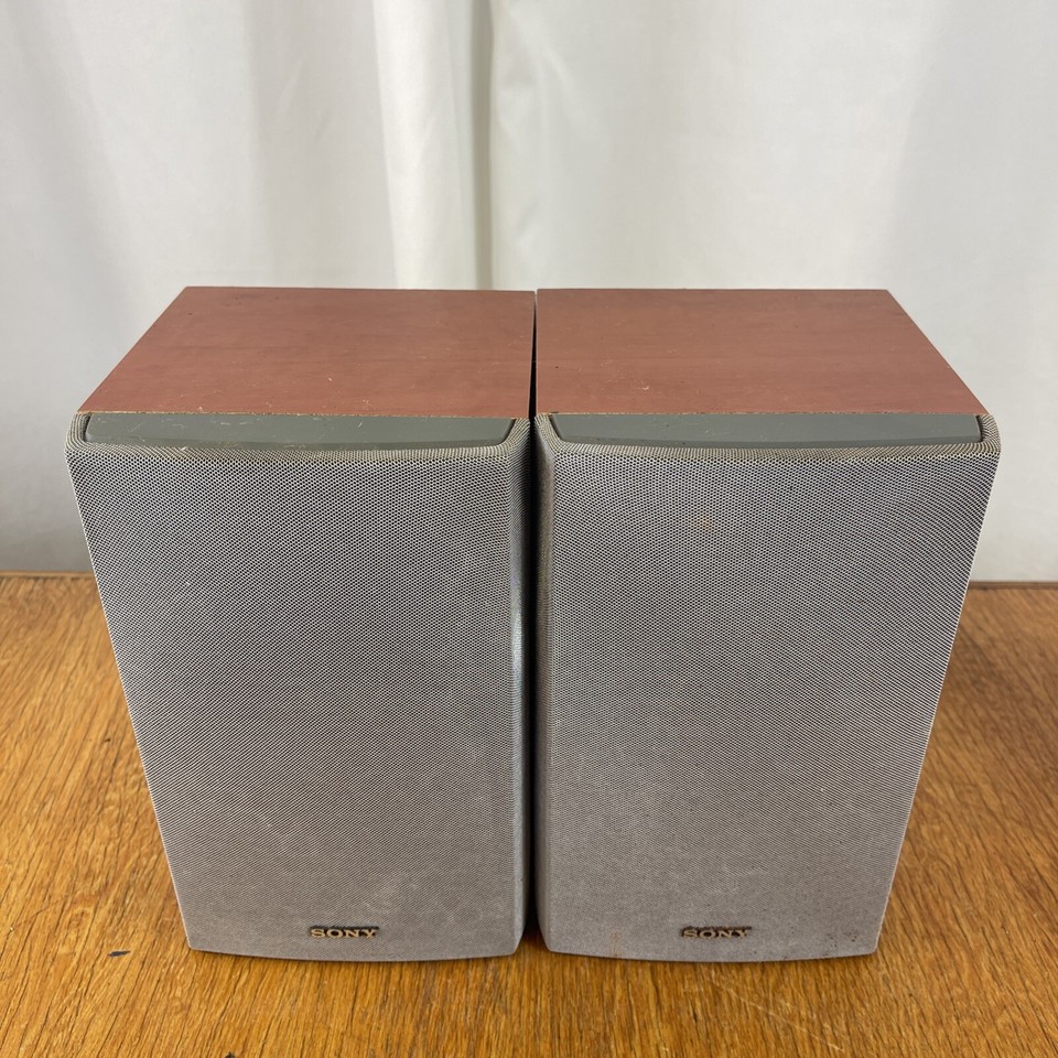 Sony SS-CNEZ7 Stereo Bookshelf Speakers Micro HiFi CMT Mini System 6 ...