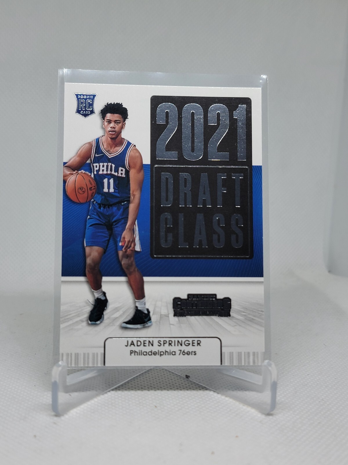 2021-22 Panini Contenders #28 Jaden Springer Draft Class Rookie RC 76er ...