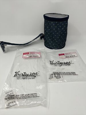 Thirty-One Get Creative Cylinder & Get Creative Slim Pouch BRAND NEW ...