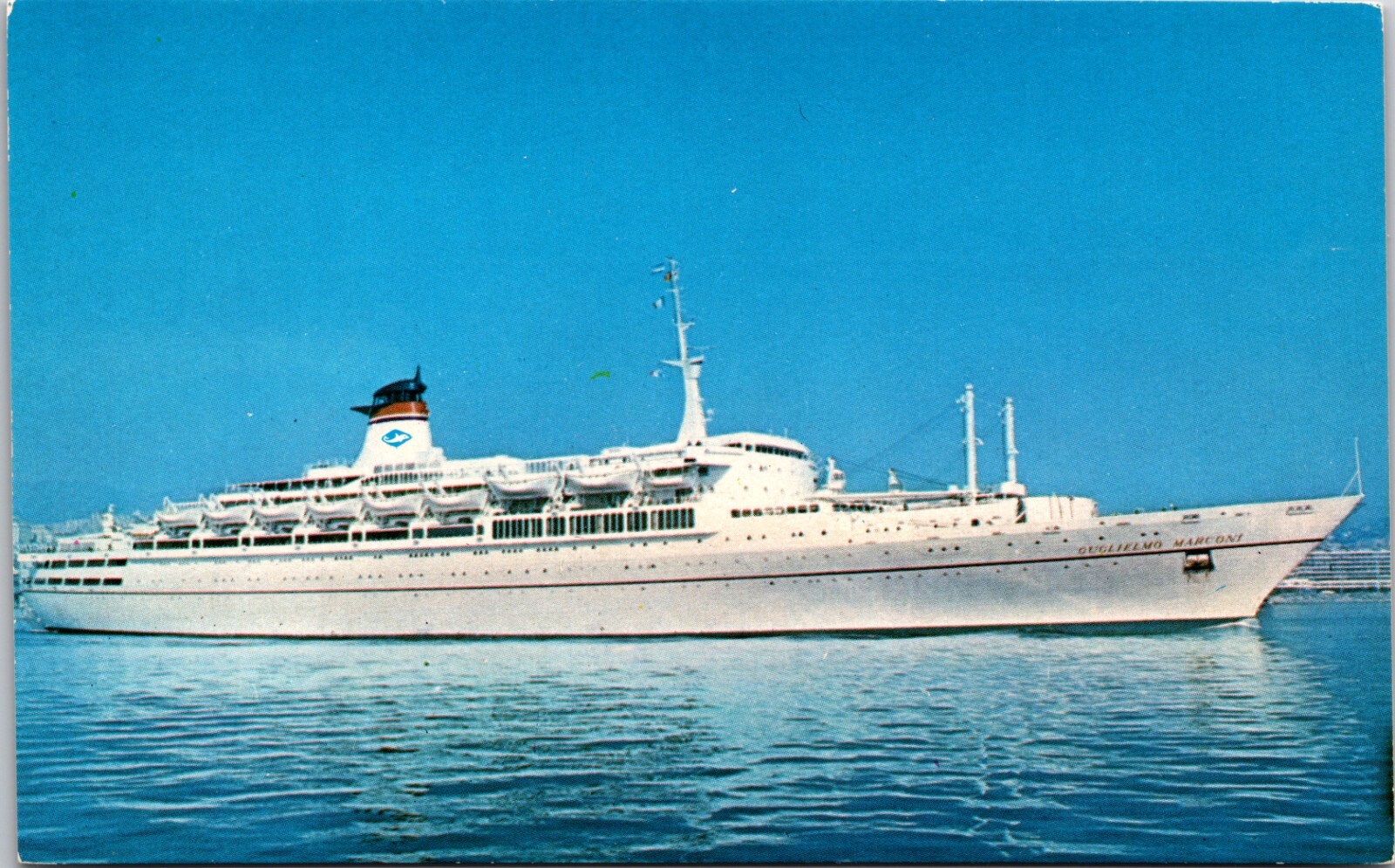 SS Marconi Cruise Ship then Costa Riviera Scrapped 2001 Vintage ...