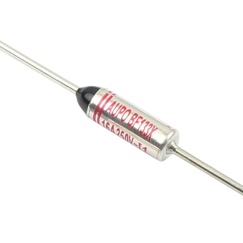 5Pcs AUPO BF133X Thermal Fuse Links Axial Lead TF Cutoff 133℃ 133C 250V ...