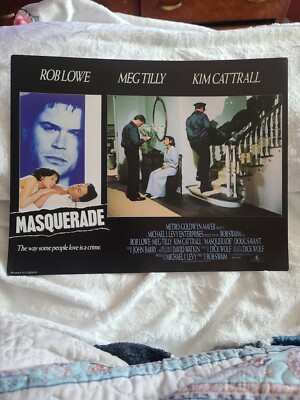 Bin372-Vintage Press Photo Movie print- masquerade- pic 8- rob lowe | eBay