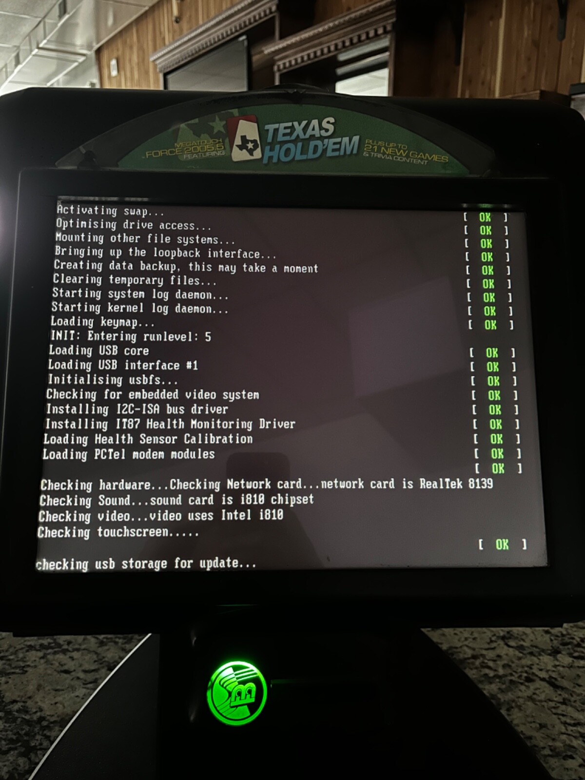 Merit Megatouch Force EVO 2008 Multi Game Touchscreen Countertop Coin W ...