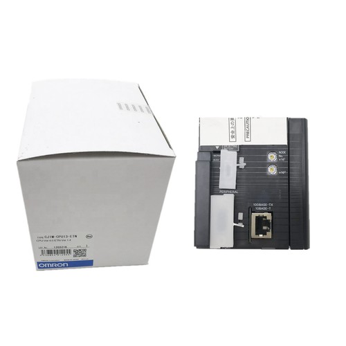 New Omron CJ1M-CPU13-ETN CPU Pulse Output Ethernet Computer Interface ...