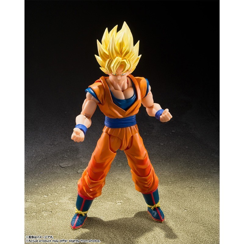BANDAI S.H.Figuarts Dragon Ball Z SHF Son Goku 3.0 Super Saiyan The ...
