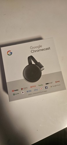 Google Chromecast 3rd Generation HDMI Media Streamer Device NEW ...