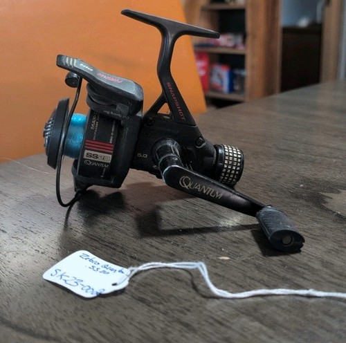Vintage Zebco Quantum Snapshot SS20 Spinning Fishing Reel 5.0 Black ...