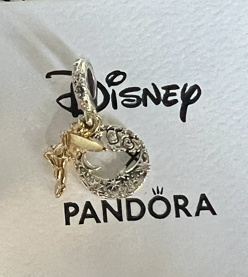 Pandora X Disney Parks Tinker Bell Celestial Night Charm Peter Pan New ...