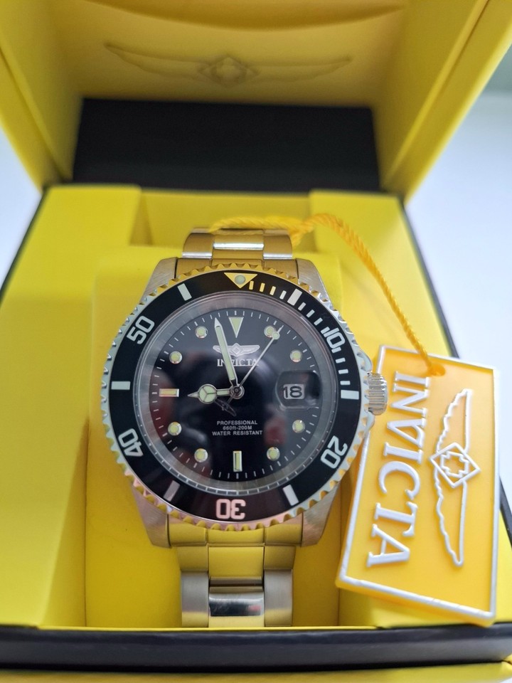 Invicta Pro Diver Men's Quartz Watch Stainless Steel 26970, 40mm | eBay UK