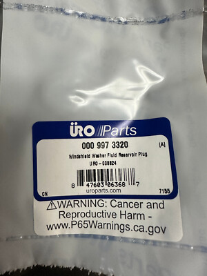 URO Parts Washer Fluid Reservoir Plug - #0009973320 / URO-008824 - Fits ...