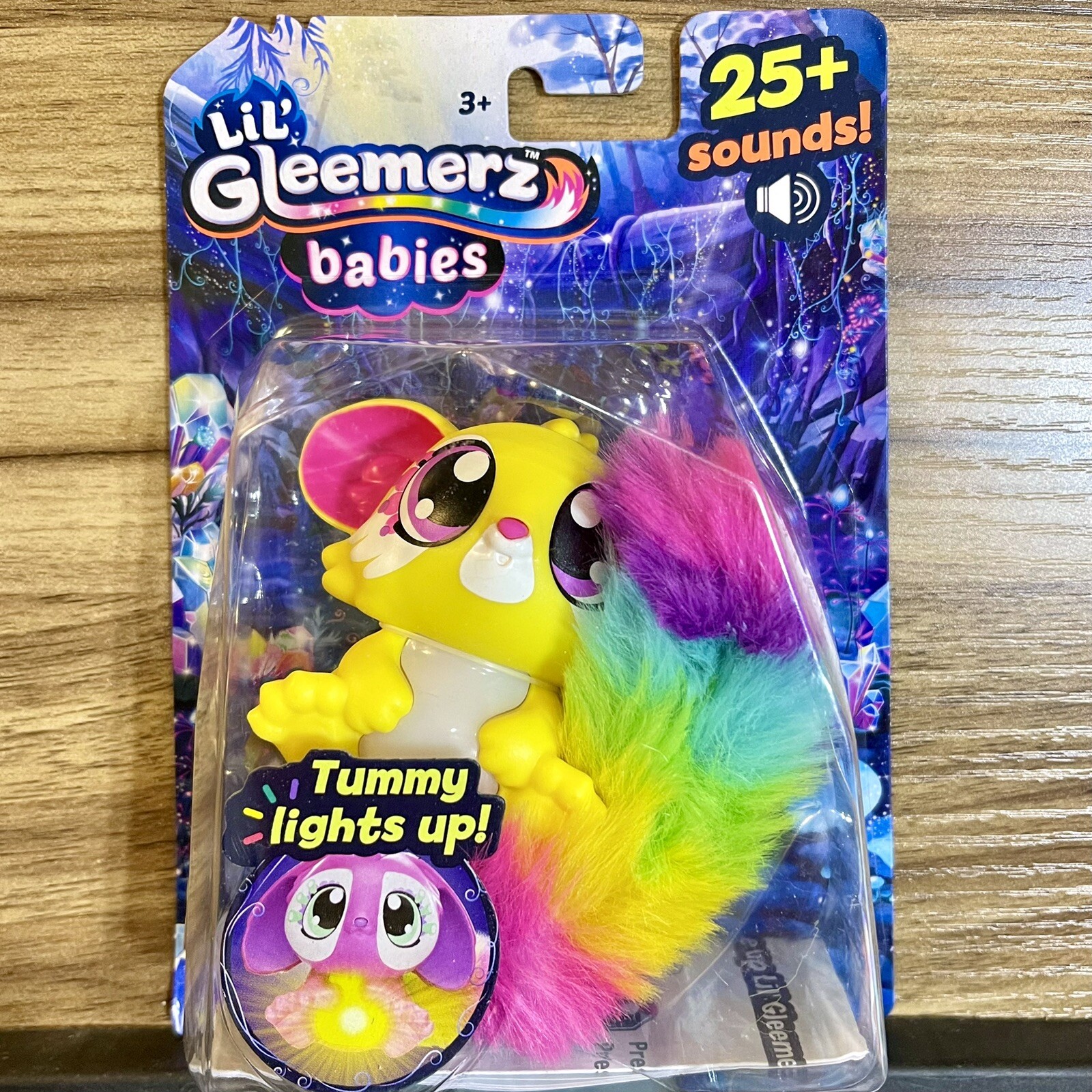 Lil Gleemerz Babies Yellow 25 Sounds Interactive Pet Toy Ages 3 Mattel ...