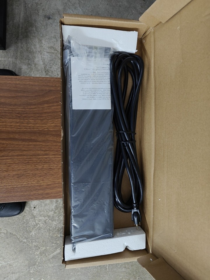 CyberPower CPS1215RM Basic PDU, 100-125V/15A, 10 Outlets, 15ft Power ...