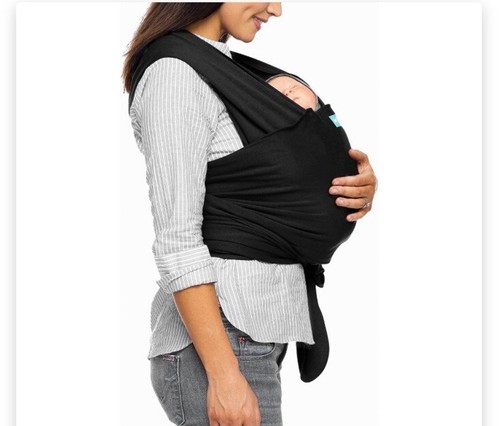 Moby Classic Wrap Baby Carrier - Black 843390009327| eBay