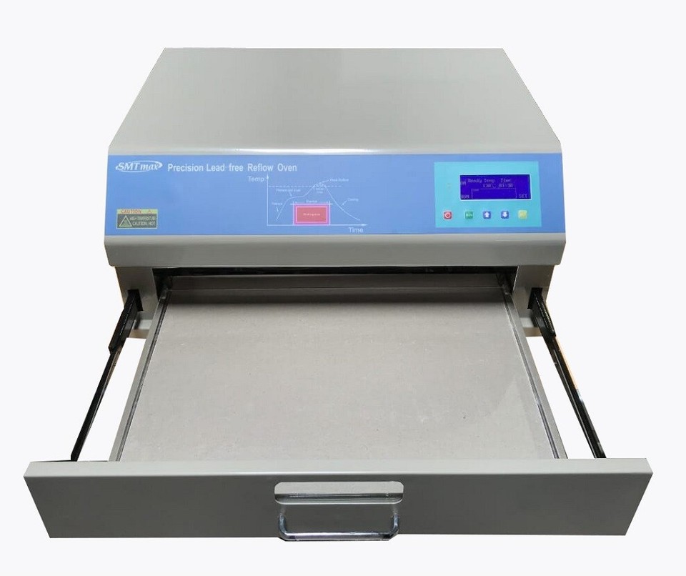 SMTmax AS-6070 Reflow Oven | Large Bench Top Infrared Hot Air SMT ...