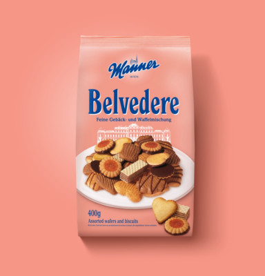 Manner Belvedere Keks Mischung Feine Gebäck- und Waffelmischung ...