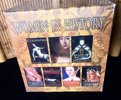 Boxed Set of 7 Women in History Paperback Books / Very Good Condition ...