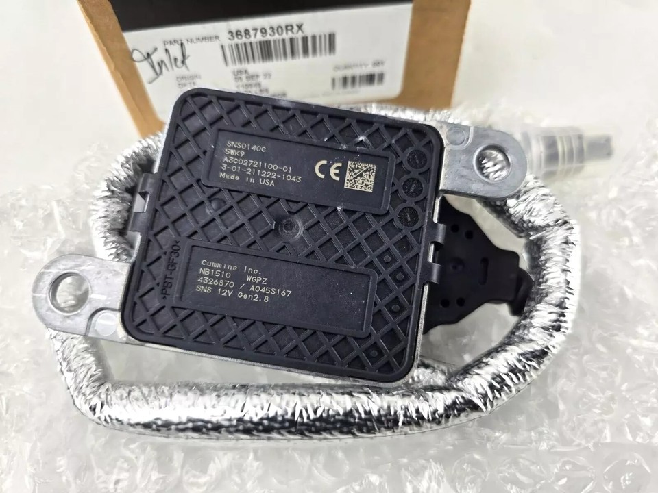 Genuine NEW Cummins 3687930RX OEM NOx Nitrogen Oxide Sensor 4326870 ...