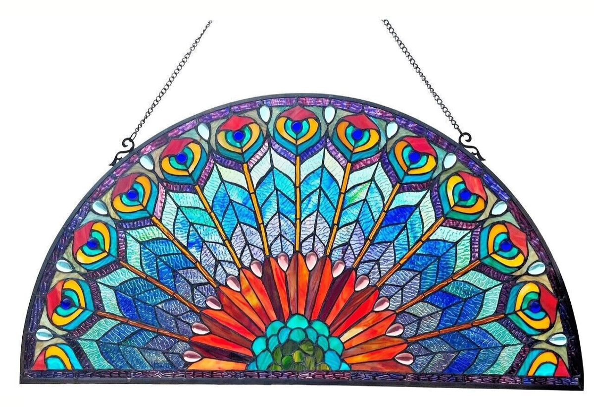 Peacock Stained Glass Pattern