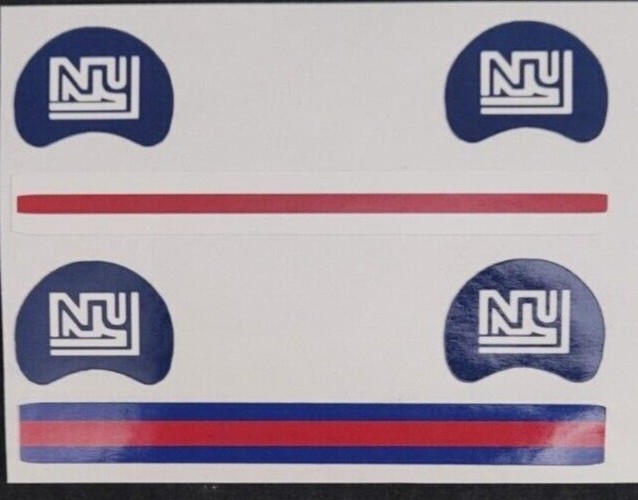 1975 Disco Giants Custom Gumball Mini Helmets Decals | eBay