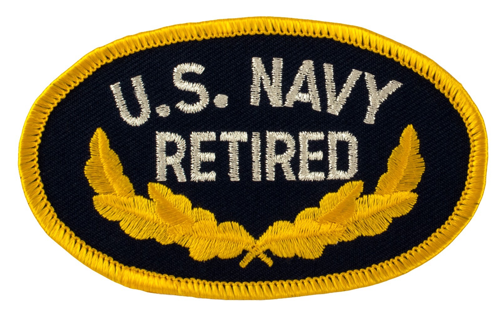LAST ONE! United States Navy Retired Patch (155) 3 1/2" x 2 1/4 ...