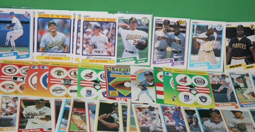 MLB Vintage Fleer 1990 Lot Of 136 Baseball Sports Trading Cards | eBay