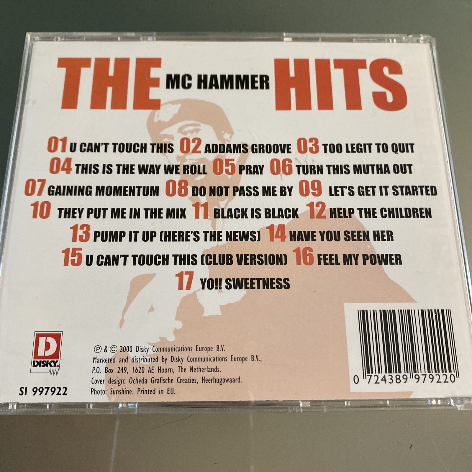 MC Hammer 3 LOT: IMPORT Addams Groove, The Hits (Netherlands) & Pls ...