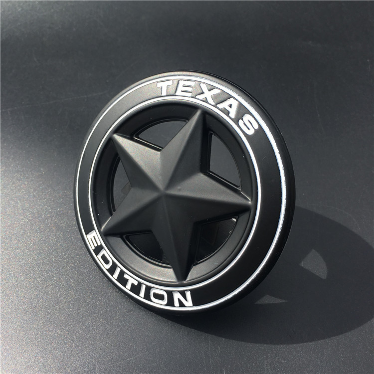 METAL Texas Edition Emblem Auto Badge Sticker Fender Bumper Decal Car ...