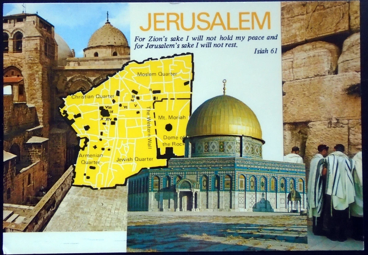 Dome Of The Rock Map