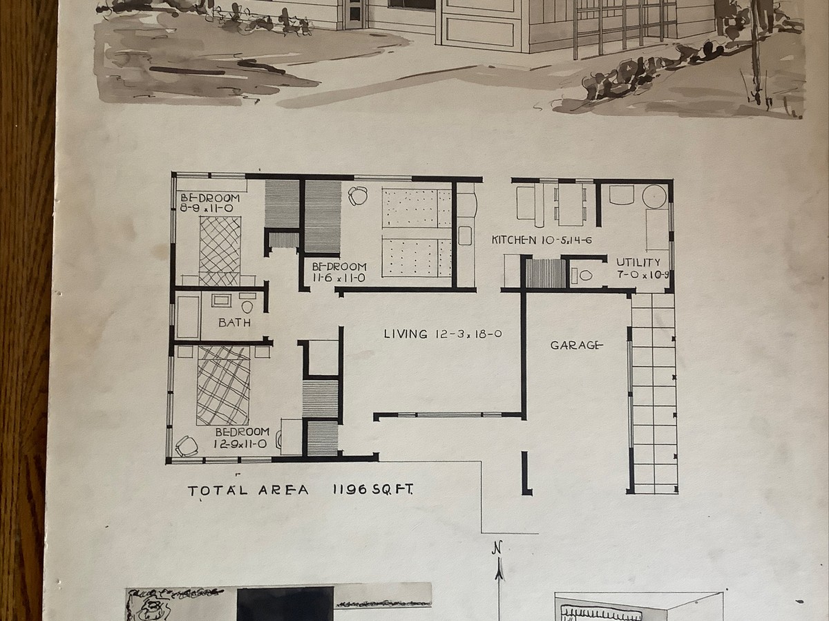 Gary Chicago House Plans 1950s