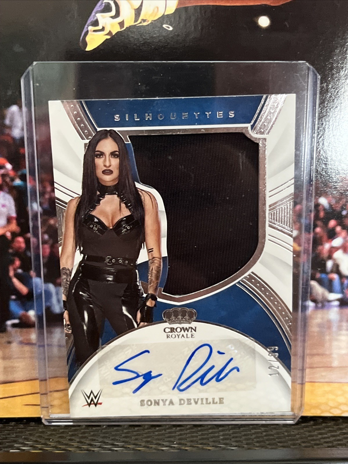 Sonya Deville 2022 Chronicles WWE #SL-SDV Silhouettes Super Prime /1 ...