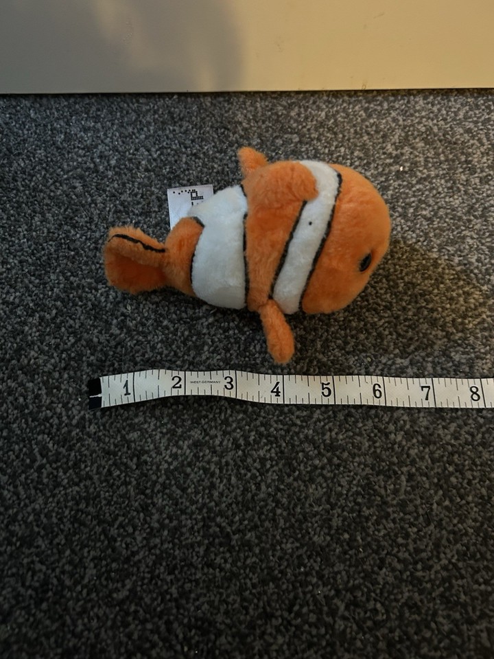 Ravensden Orange Clown Fish Soft Plush Toy The Deep | eBay UK