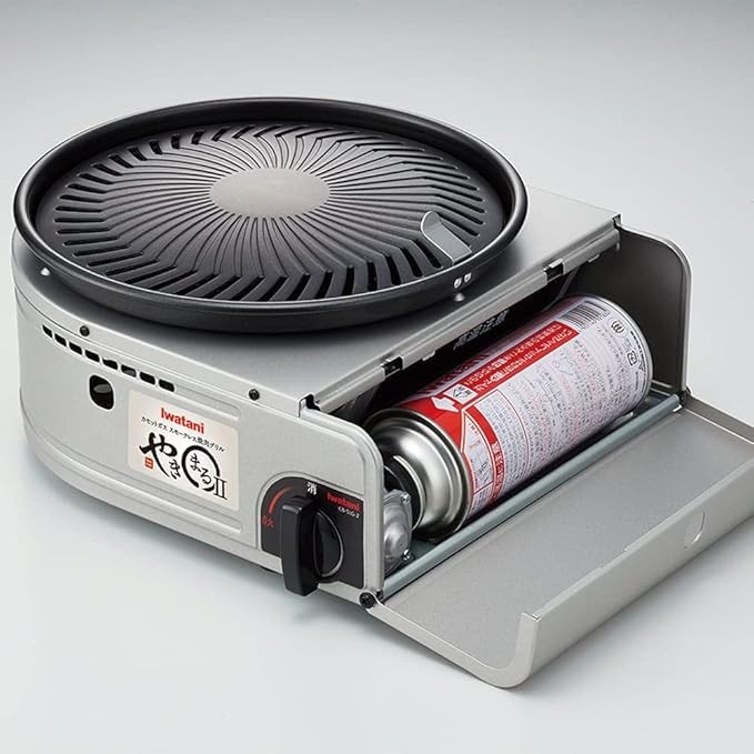 Iwatani CB-SLG-2 YakimaruII Smokeless Indoor/Outdoor Gas Grill Portable ...