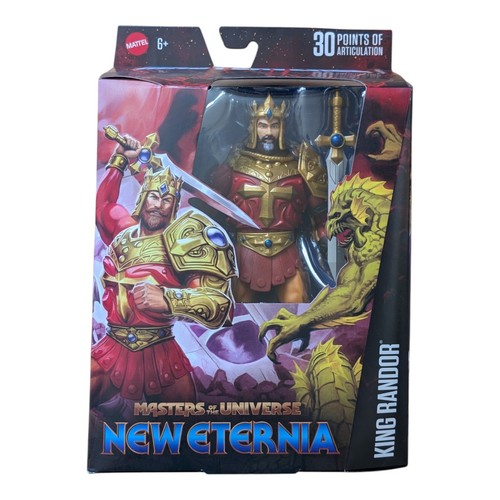 Masters of the Universe King Randor New Eternia Masterverse 7" Figure ...