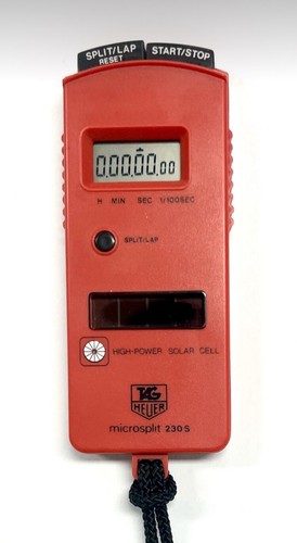 Tag Heuer Timer Stopwatch Microsplit 230S NOS And Working | eBay