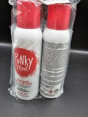 Punky Colour's Cougar Red X2 Temporary Hair Color Spray | eBay