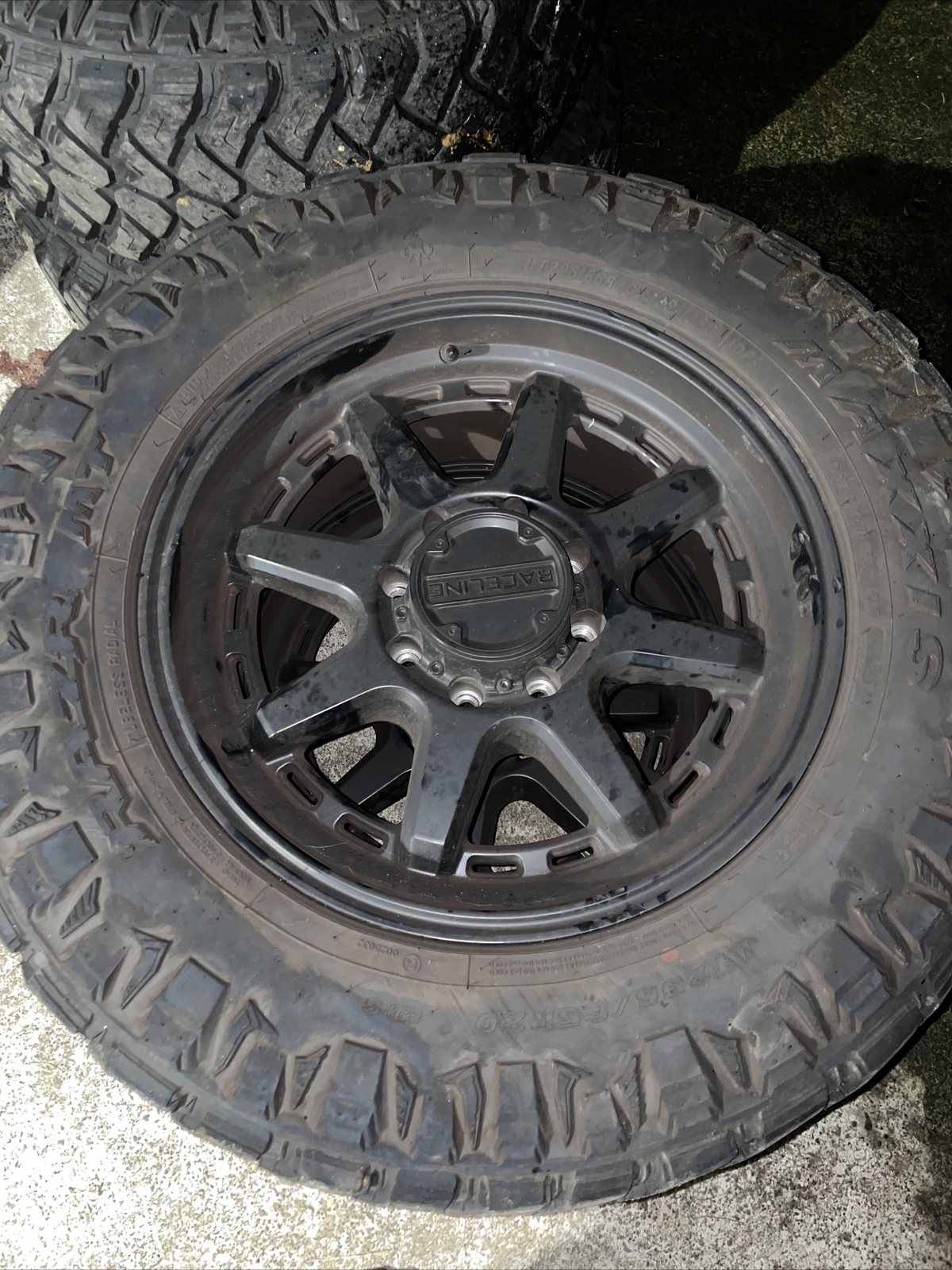 295/ 65 R20 Maxxis Razr MT tires on Raceline Wheels | eBay