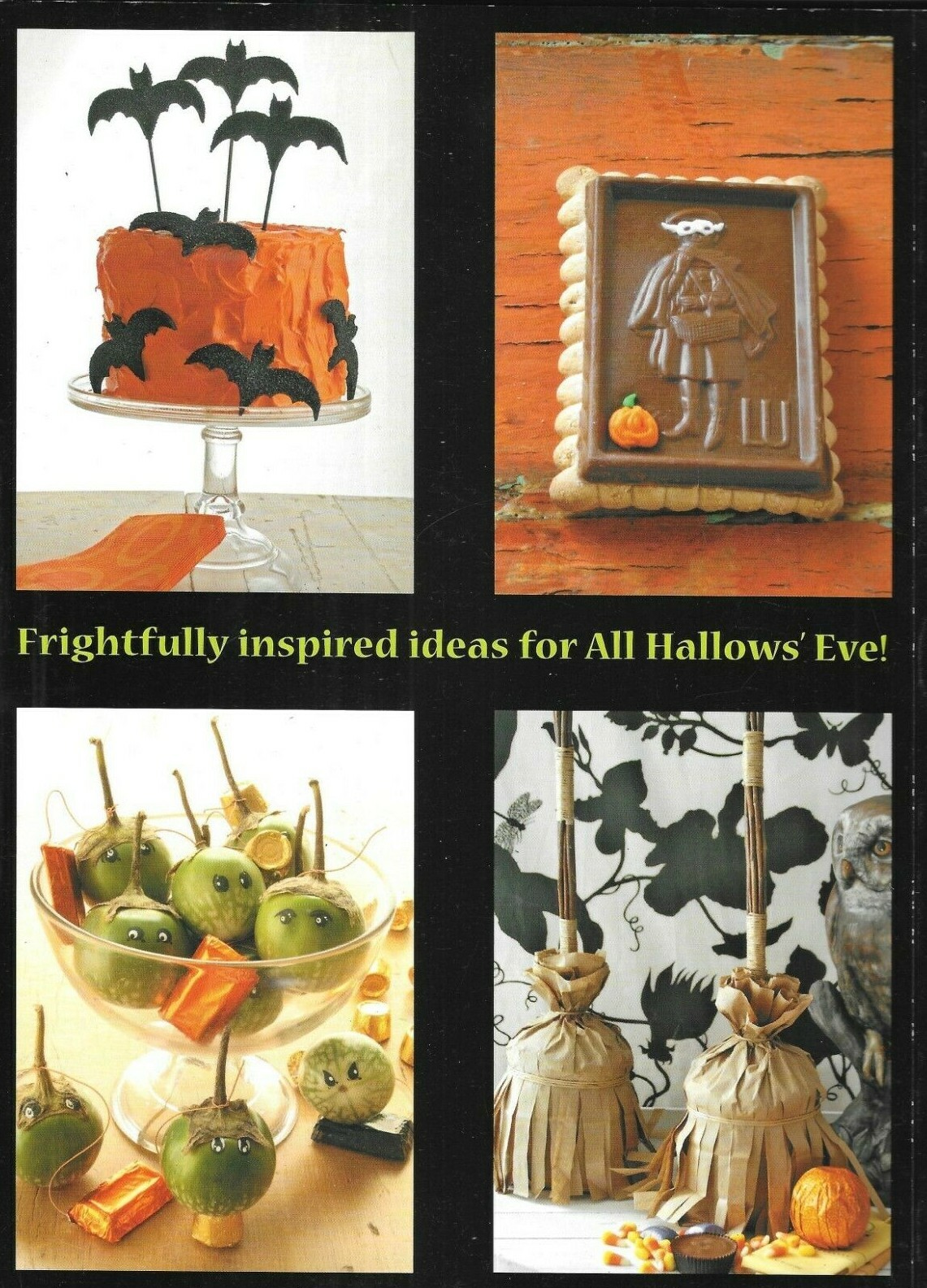 Halloween Magazine Matthew Mead Crafts Food Recipes Home Decor Patterns ...