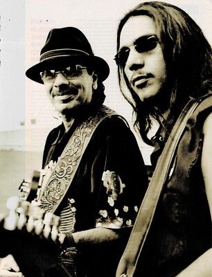 HENRY GARZA & CARLOS SANTANA - Music Print Ad Photo - 2006 | eBay
